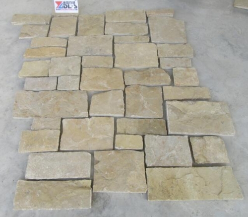 Yellow Loose Stone Cladding Dalei Stone Wholesale Stone