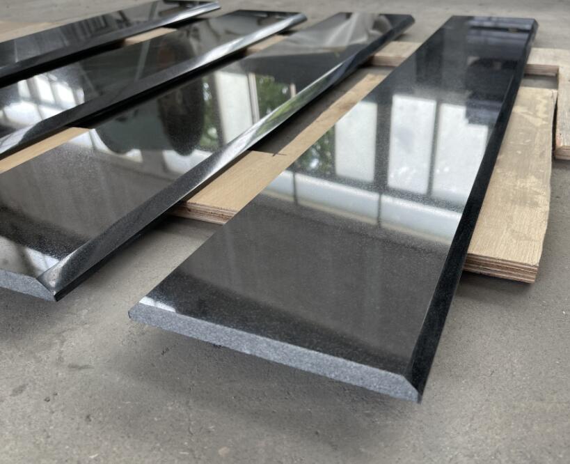 Pure Black Granite Threshold Stone Long Size