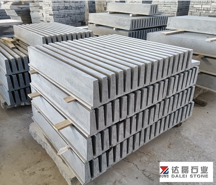 Blue Limestone Windows Sills Honed Natural Stone Window Edge