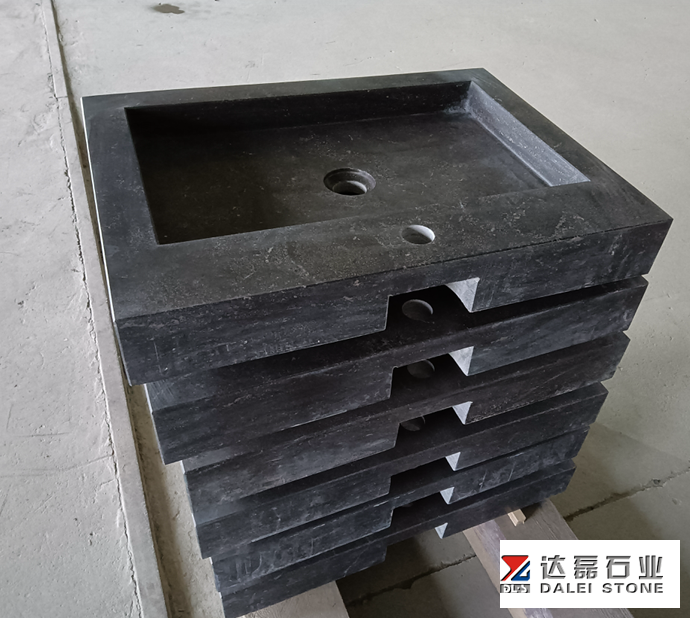 Blue Limestone Wash Basins Sinks