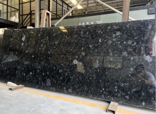Galactic Blue Granite Slabs Kitchen Countertops